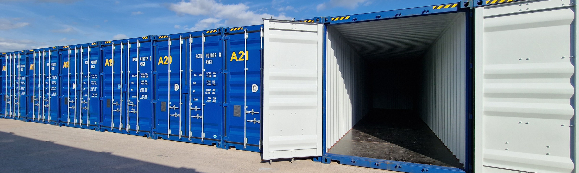 Self Storage Containers in Birmingham - Stoke on Trent - USUL